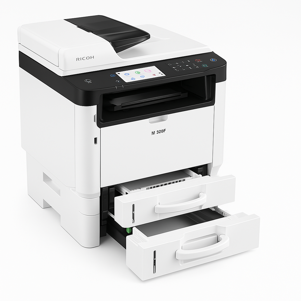 IMPRESORA MULTIFUNCIONAL LASER RICOH M320F NEGRO 7.000 – Ofiicenter ...